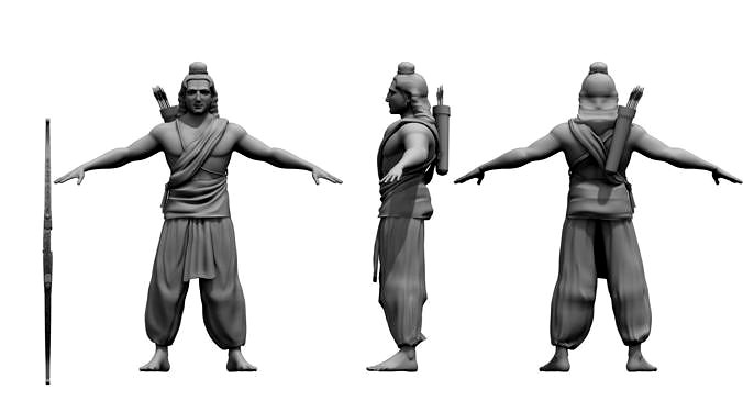 rama 3d model