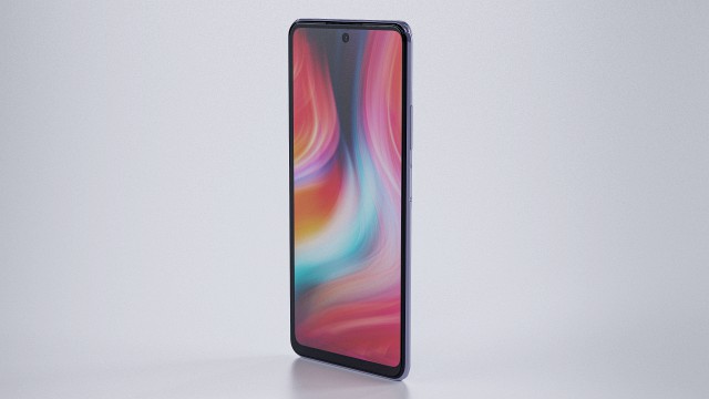 infinix note 10 pro 5g 3d model