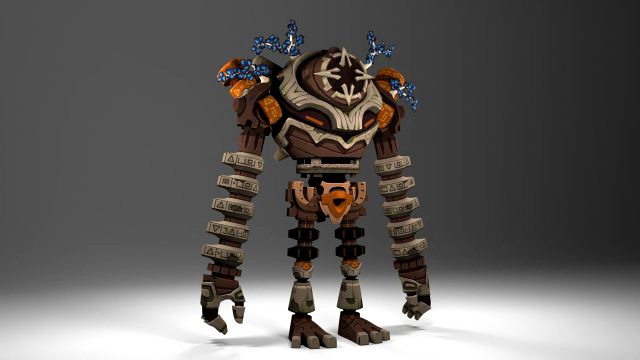 ruin guard - genshin impact 3d model