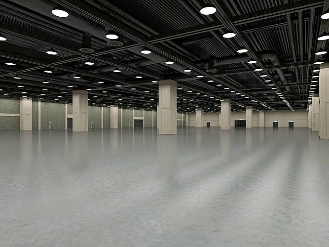 Fair Exposition Center 3D Model