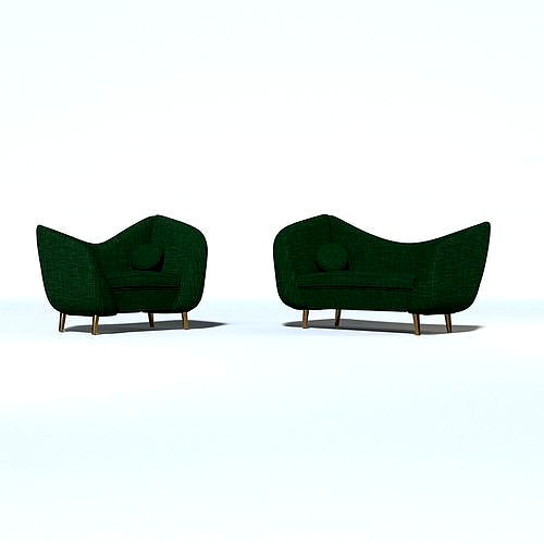 Modern Sofa kooper model 3d
