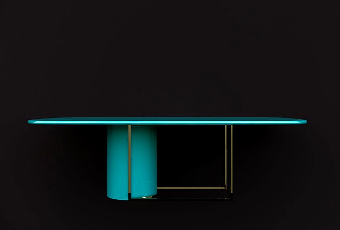 Secolo Horus Dining Table 3D Model