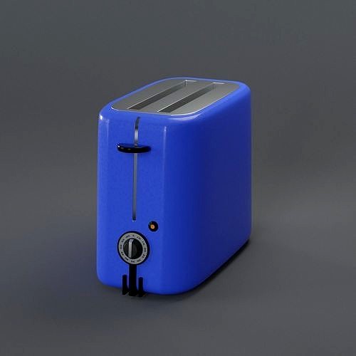 Toaster - Retro Futuristic 3d model