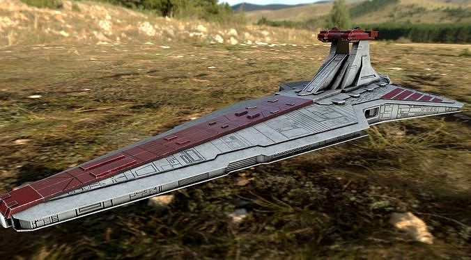 Star Wars Venator 3d model