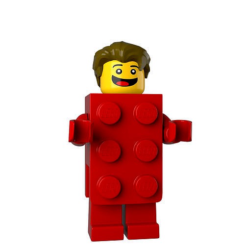 Lego BrickSuit Guy 3d Model