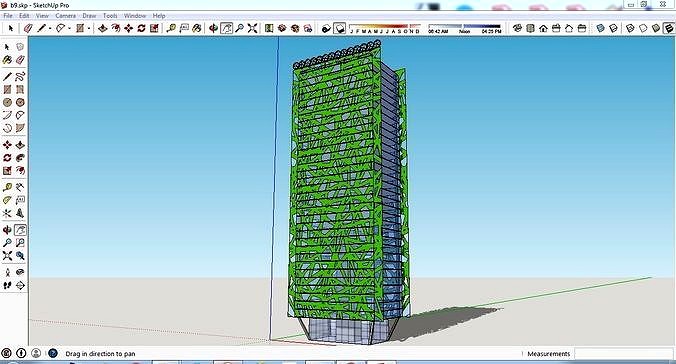 Sketchup Tower B9 3d model