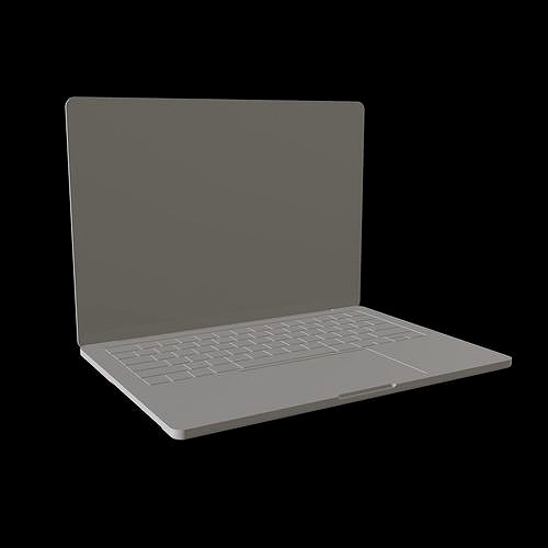 Macbook Pro 14 Base Mesh 3d model