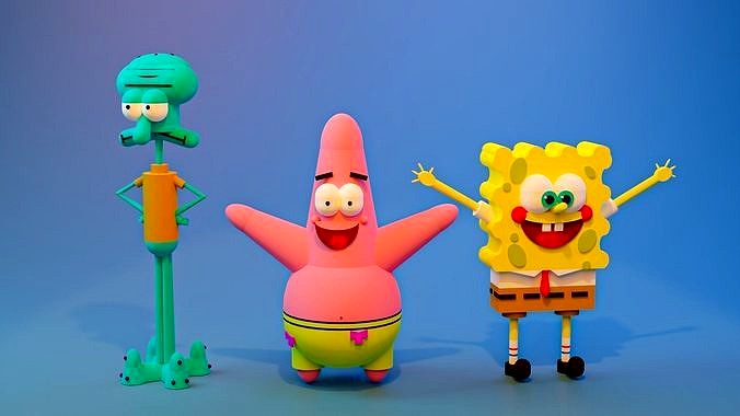 SpongeBob SquarePants 3d model