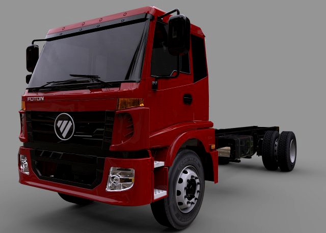 foton auman 1621 3d model