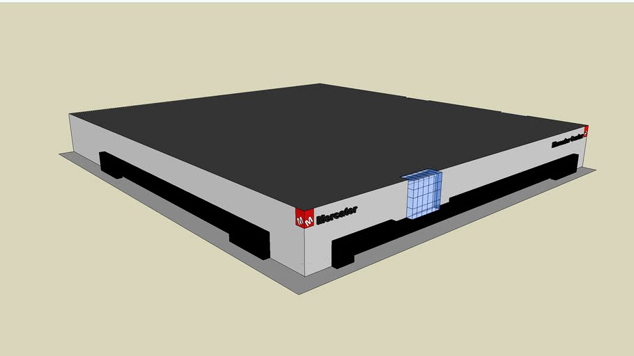 TC Mercator, Novi Beograd 3d model