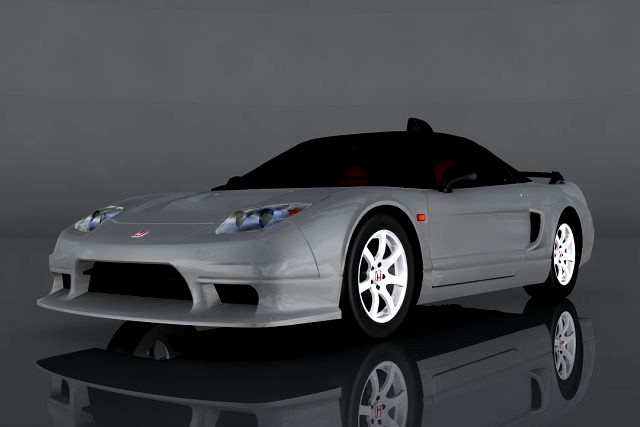 honda nsx-r gt 3d model