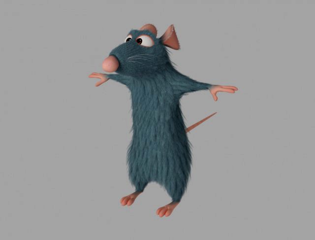ratatouille 3d model