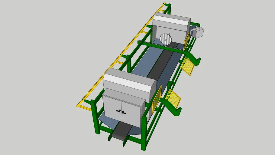 Mitek Easy Set Saw 3d model