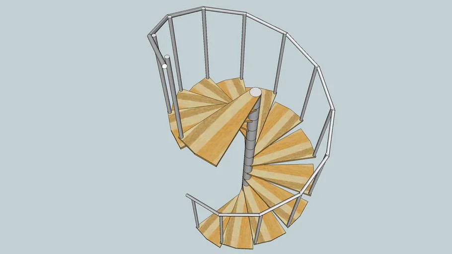 Wendeltreppe 3d model