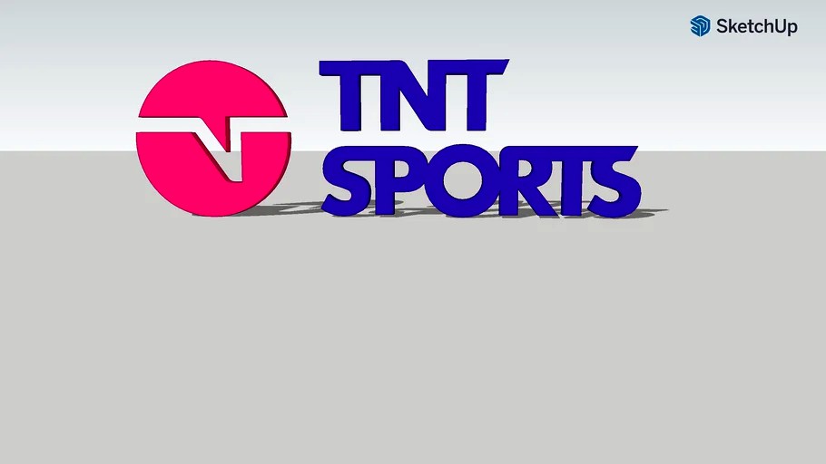 TNT Sports Logo 3d model