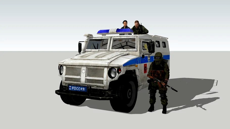 Russian+Police 3d model