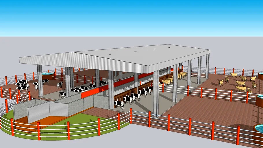 CORRAL DE MANEJO 3d model