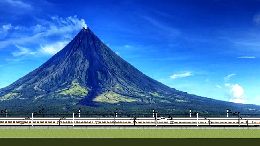 Mayon Volcano 3d model