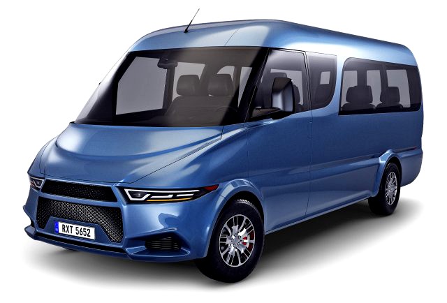 generic passenger van v 1 3d model