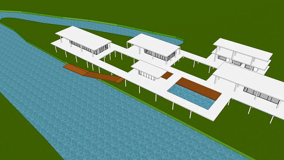 Maquete Parador Nautico - Grupo 6 ( fefe) 3d model