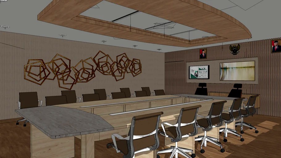 Ruang Rapat 3d model