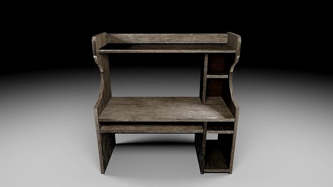 Desk from Russia 3d model