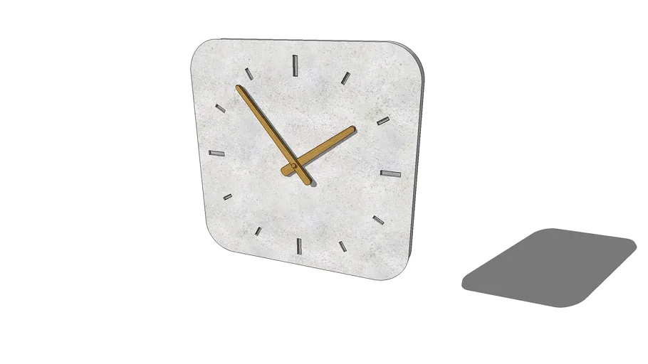 Concrete+wall+clock.skp Concrete+wall+clock.skp 3d model