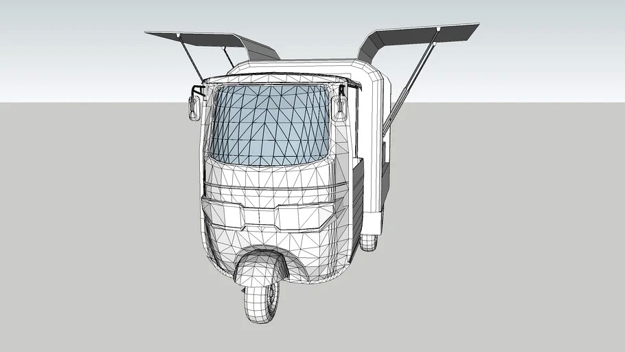 Bajaj 3d model