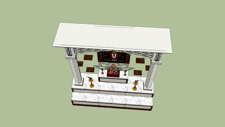 POOJA UNIT 3d model