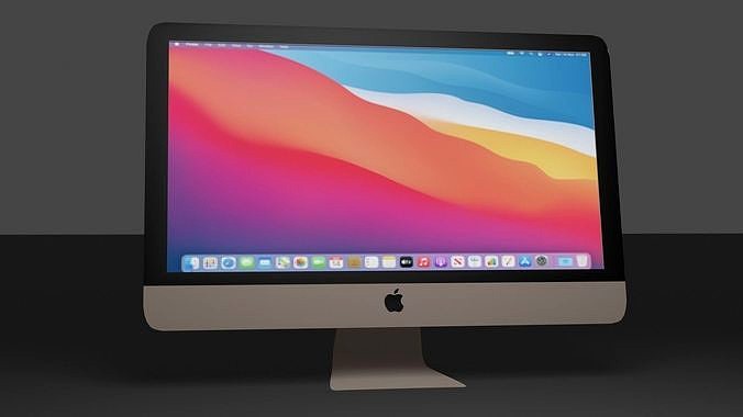 iMac 27 inch 3d model