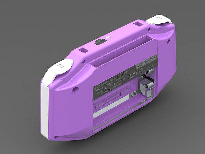 GAME BOY ADVANCE 3d model