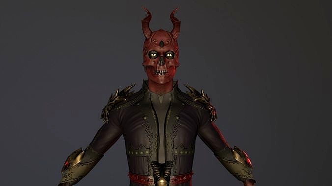 Demonologist 3d model