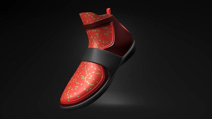 Shoes Motion Graphics Advertisement 3d model