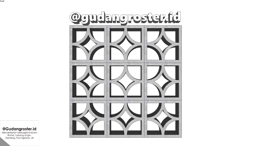 48 - Roster Loster - @gudangroster.id 3d model