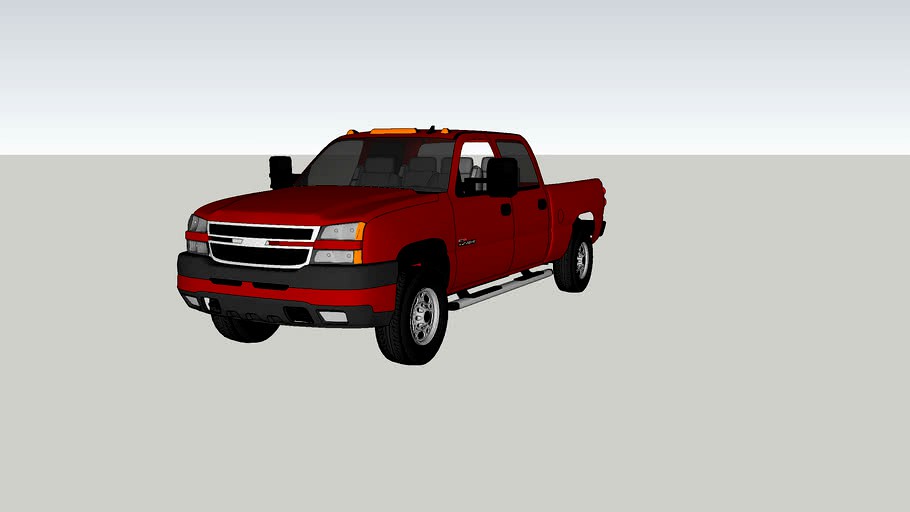 2006 chevy cateye duramax 3d model
