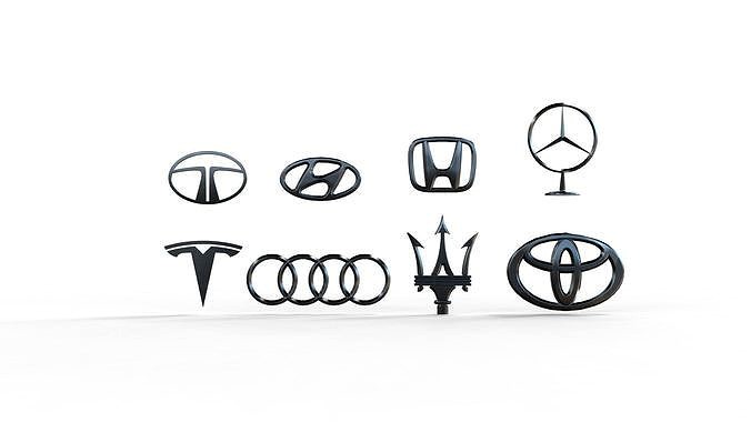 Car logo Collection 3d model