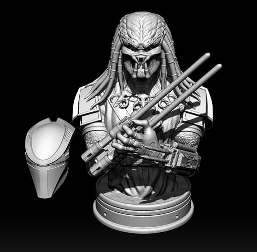Predator Mandalorian 3d model