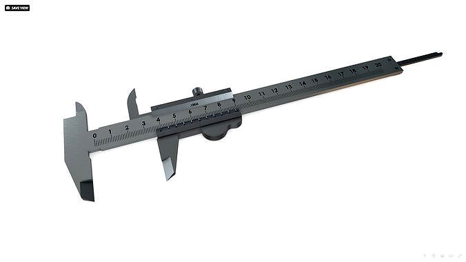 Vernier Caliper 3d model