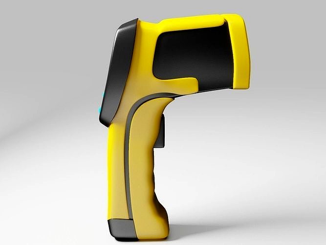 3D IR Infrared Thermometer model