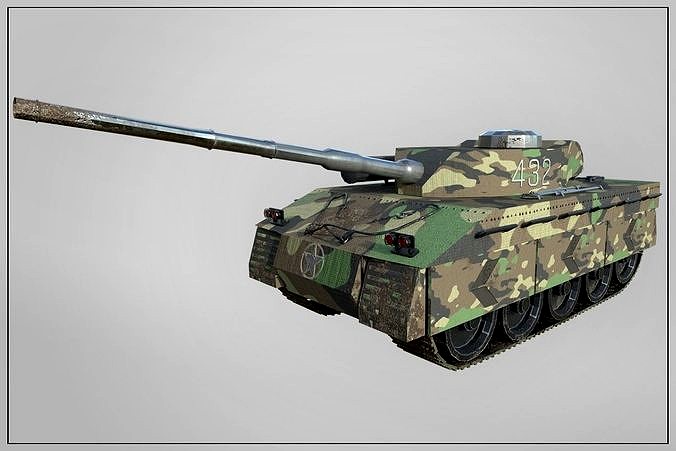 Panzer Heavy Tank 3d model