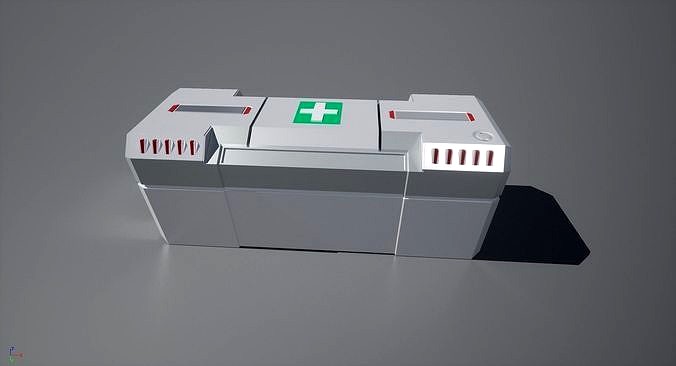Sci-Fi Health Kit 3d model