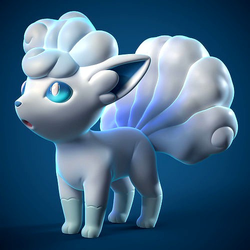 ALOLAN VULPIX POKEMON | 3D model