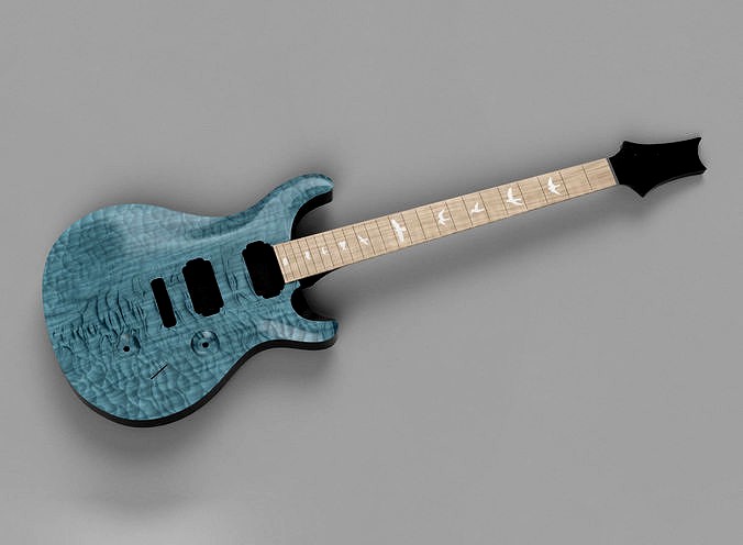 PRS Custom 24 CAD Model | 3D