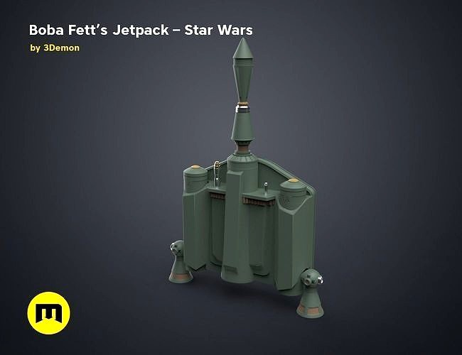 Boba Fetts Jetpack - Star Wars | 3D model