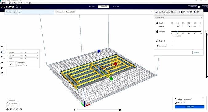railing c | 3D model