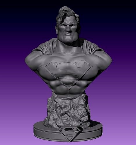 SUPERMAN - PRINT FILE stl | 3D model