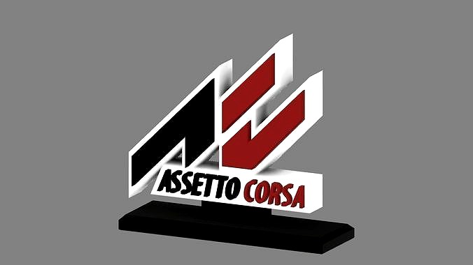 Assetto Corsa Logo | 3D model