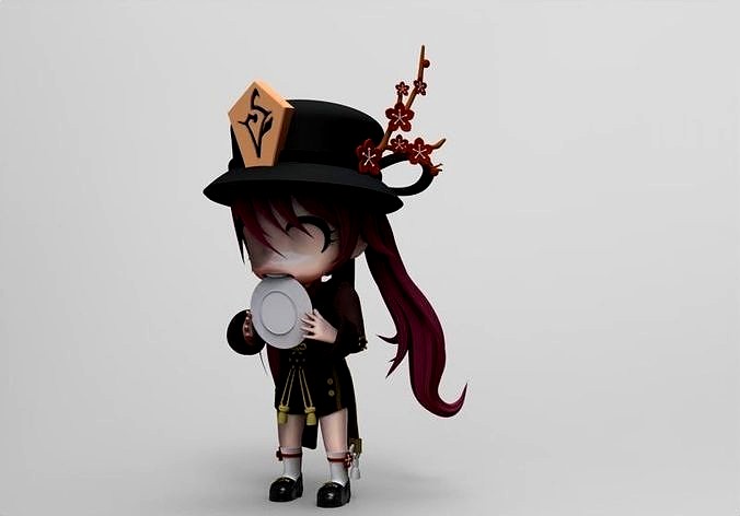 Genshin Hutao | 3D model