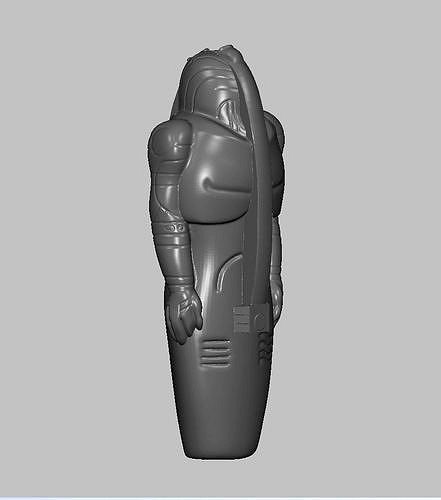 Statue The Fifth Element | 3D model