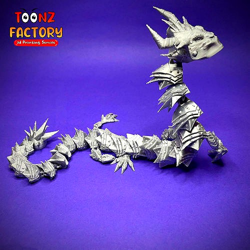 Armored Articulated Drago | 3D model